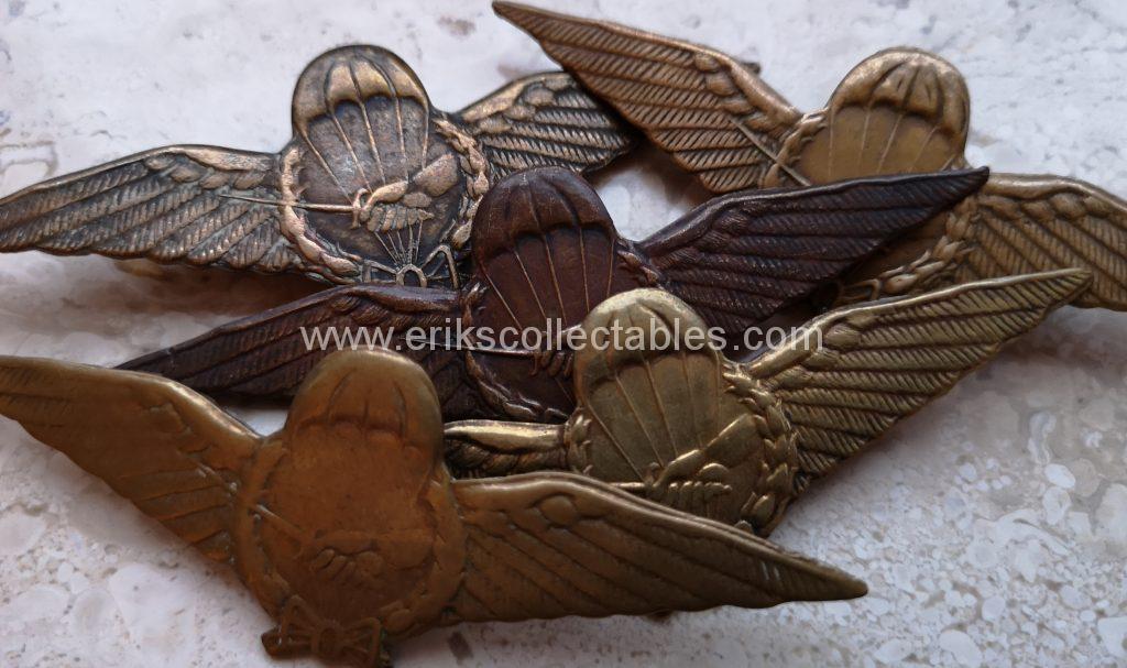 KST - Speciale Troepen KNIL para wings from the estate of a decorated ...